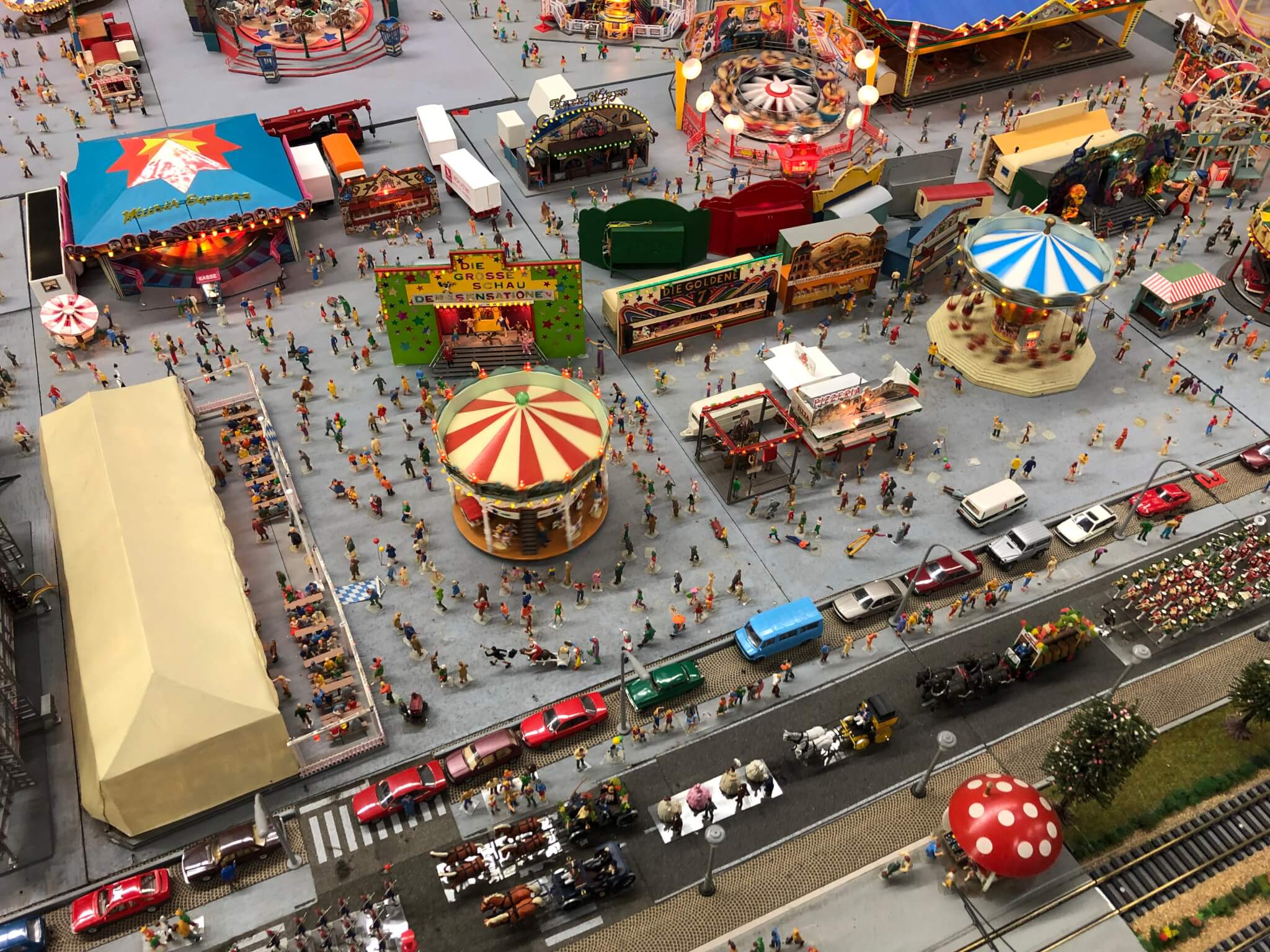Modellbauausstellung / Modelling and miniature railway exhibition, Hann ...