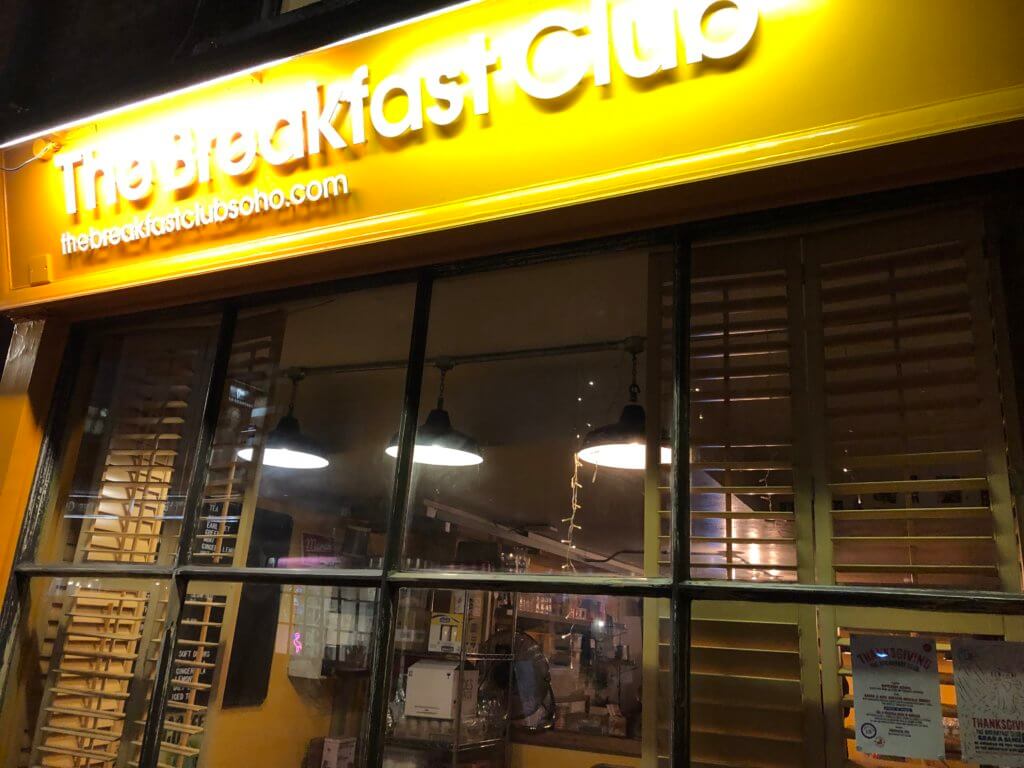 The Breakfast Club / Breakfast all day long, London ⋆ The Passenger