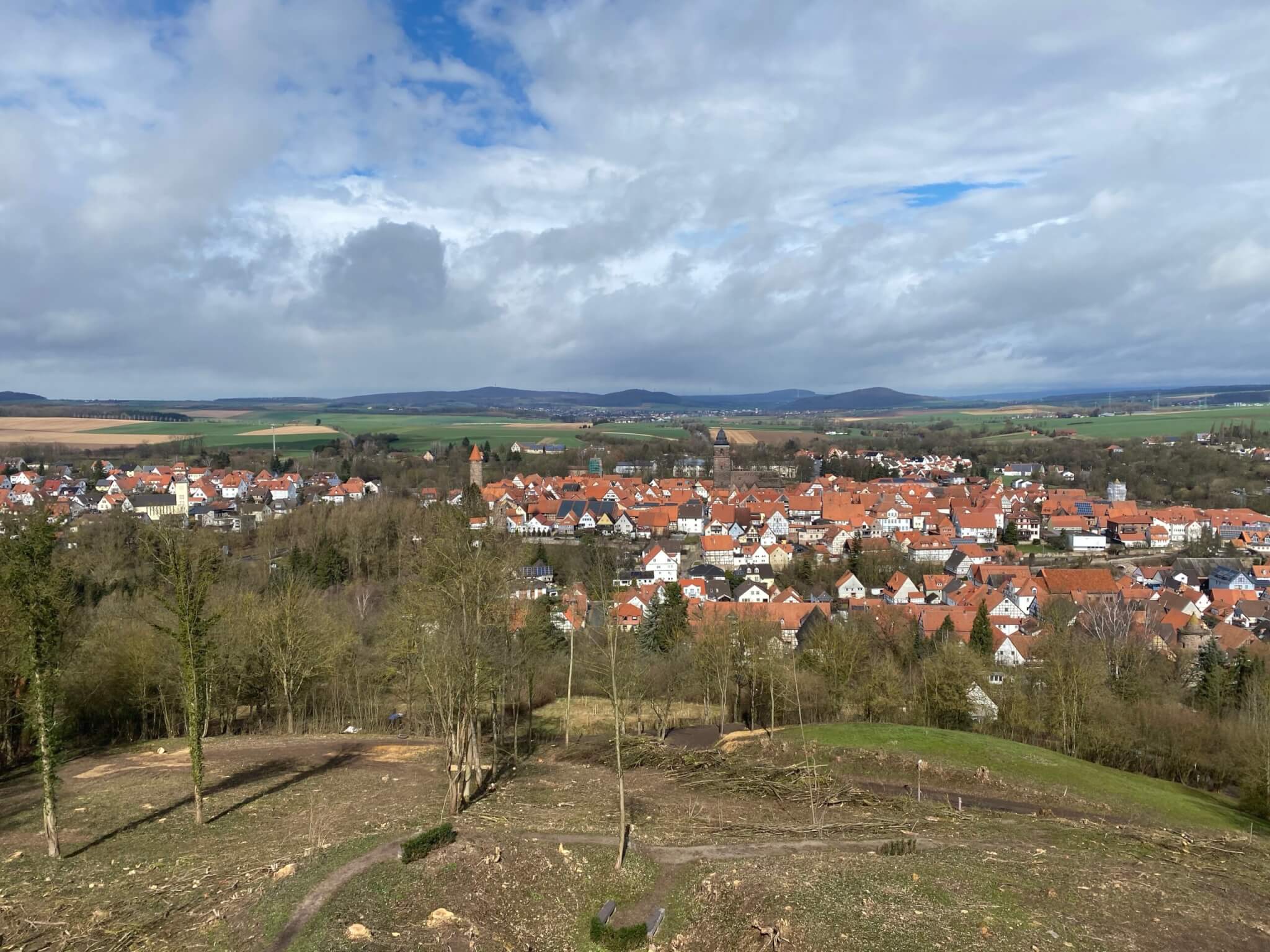 Burg Grebenstein / Climb on top of a castle ruin, Grebenstein ⋆ The ...