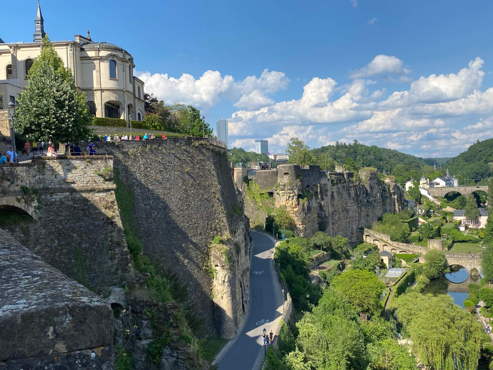 Chemin de la Corniche / Most beautiful balcony of Europe, Lëtzebuerg ⋆ ...