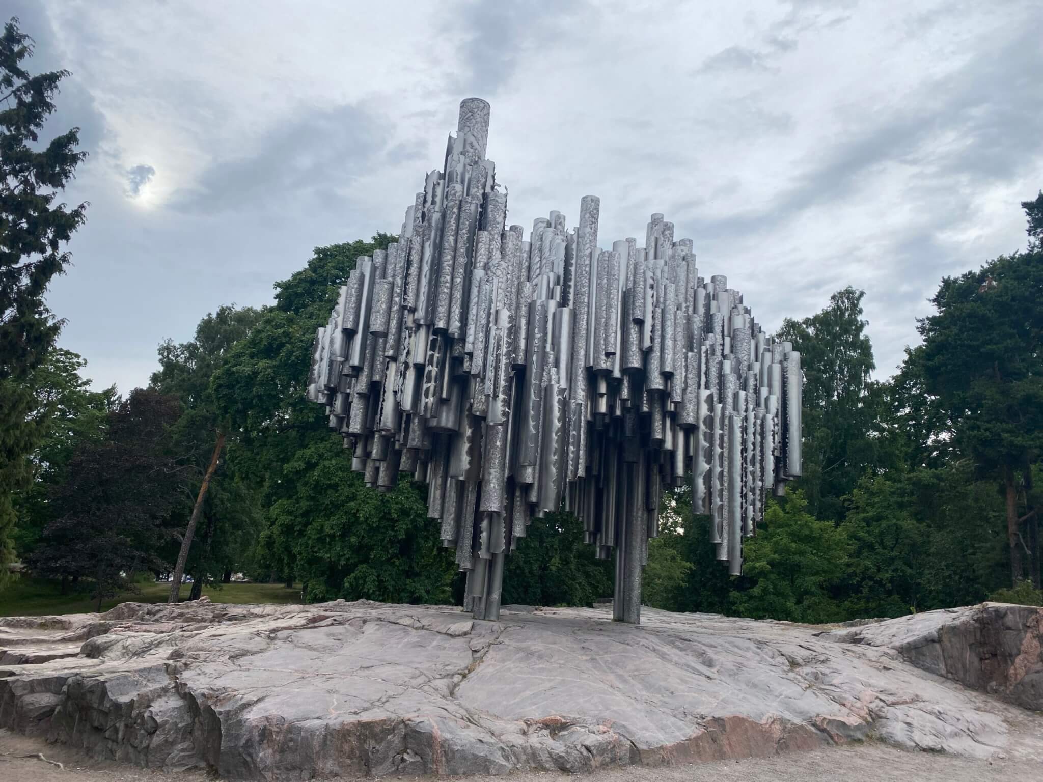 Sibelius / Monument for THE Finnish composer, Helsinki ⋆ The Passenger