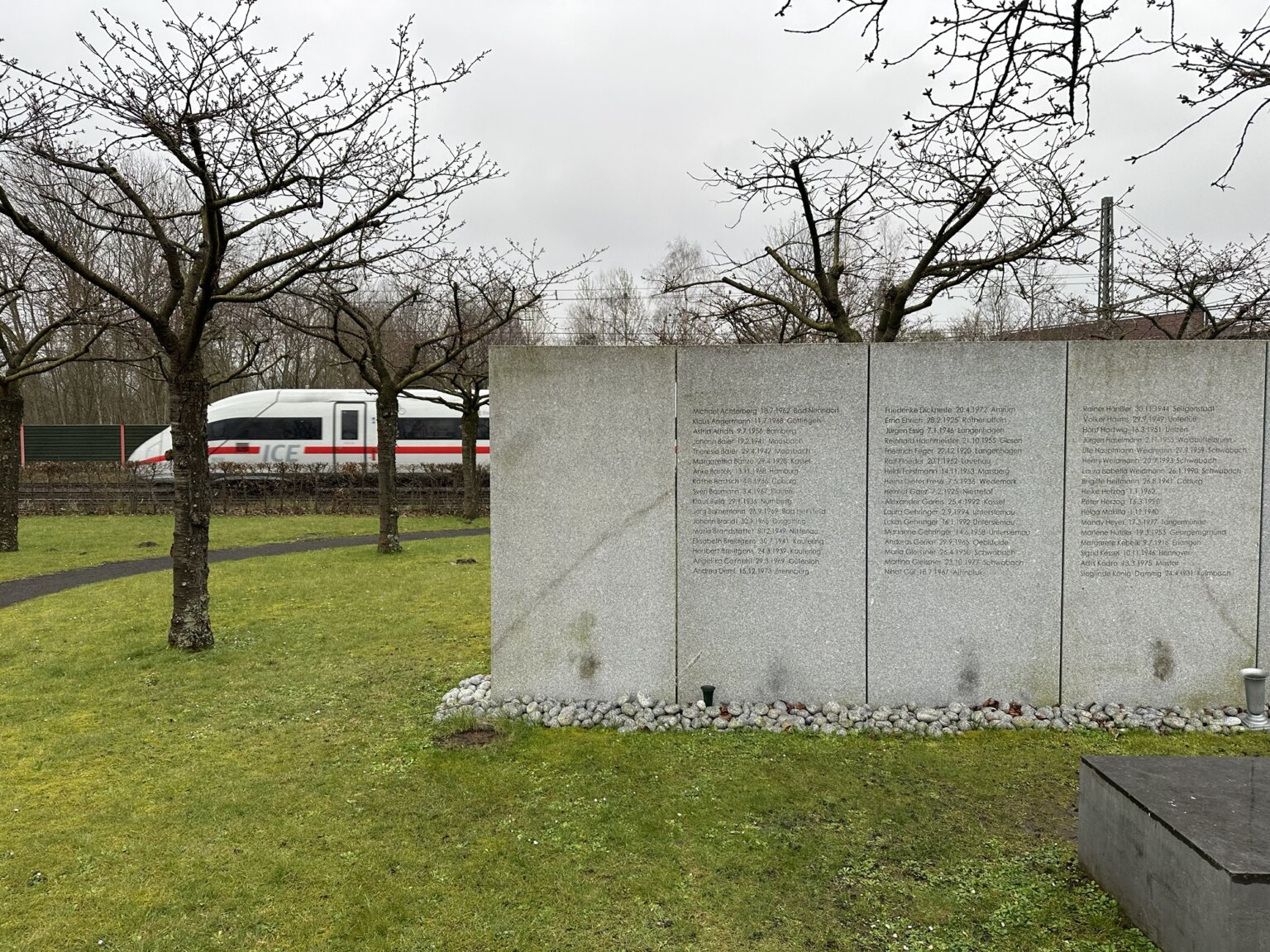 Gedenkstätte Eschede / Memorial for the railway accident in 1998 ⋆ The ...