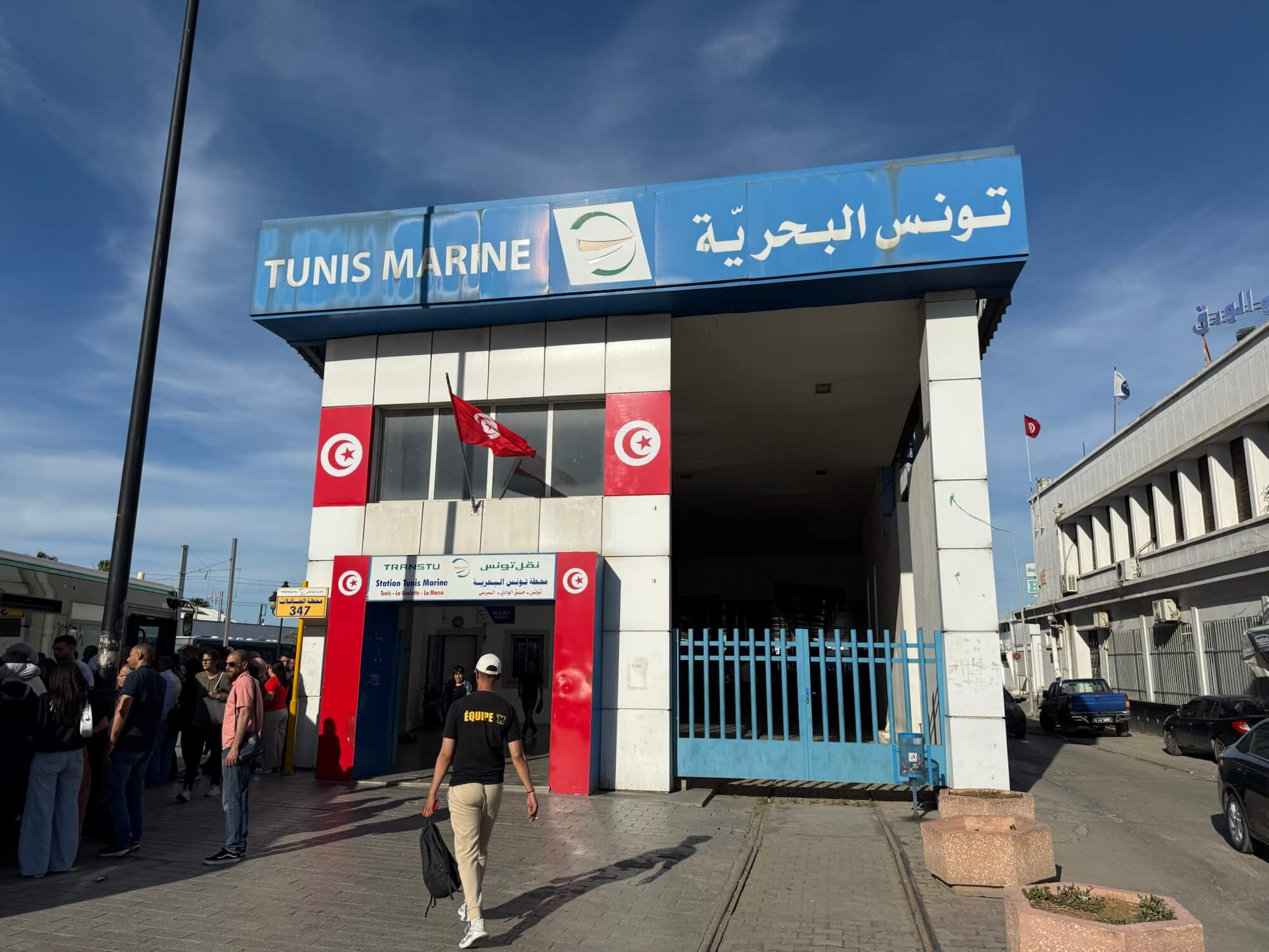 Tunis-Goulette-Marsa / TGM train, Tunisia ⋆ The Passenger