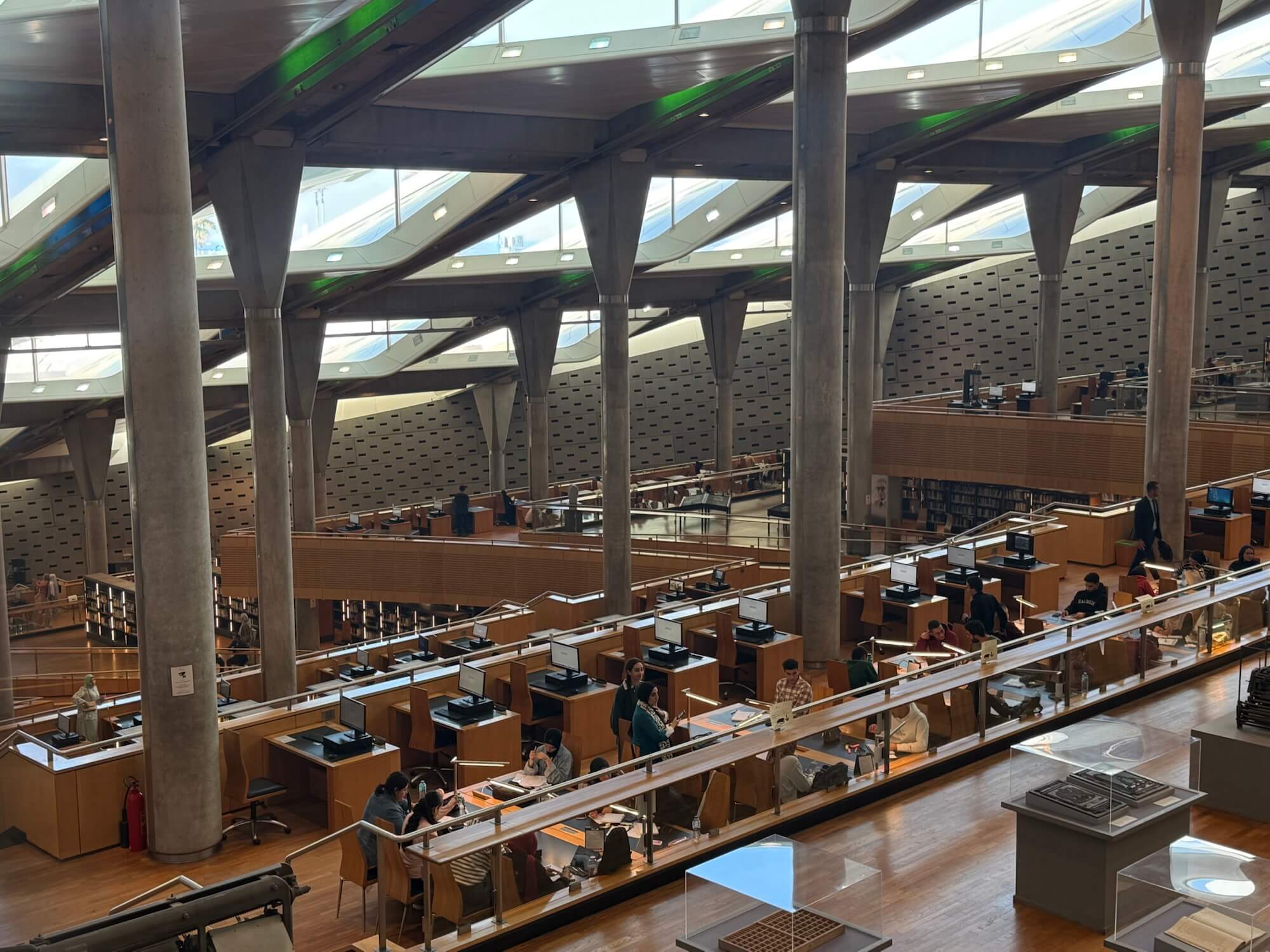 Bibliotheca Alexandrina / Revival of the ancient Library of Alexandria ...
